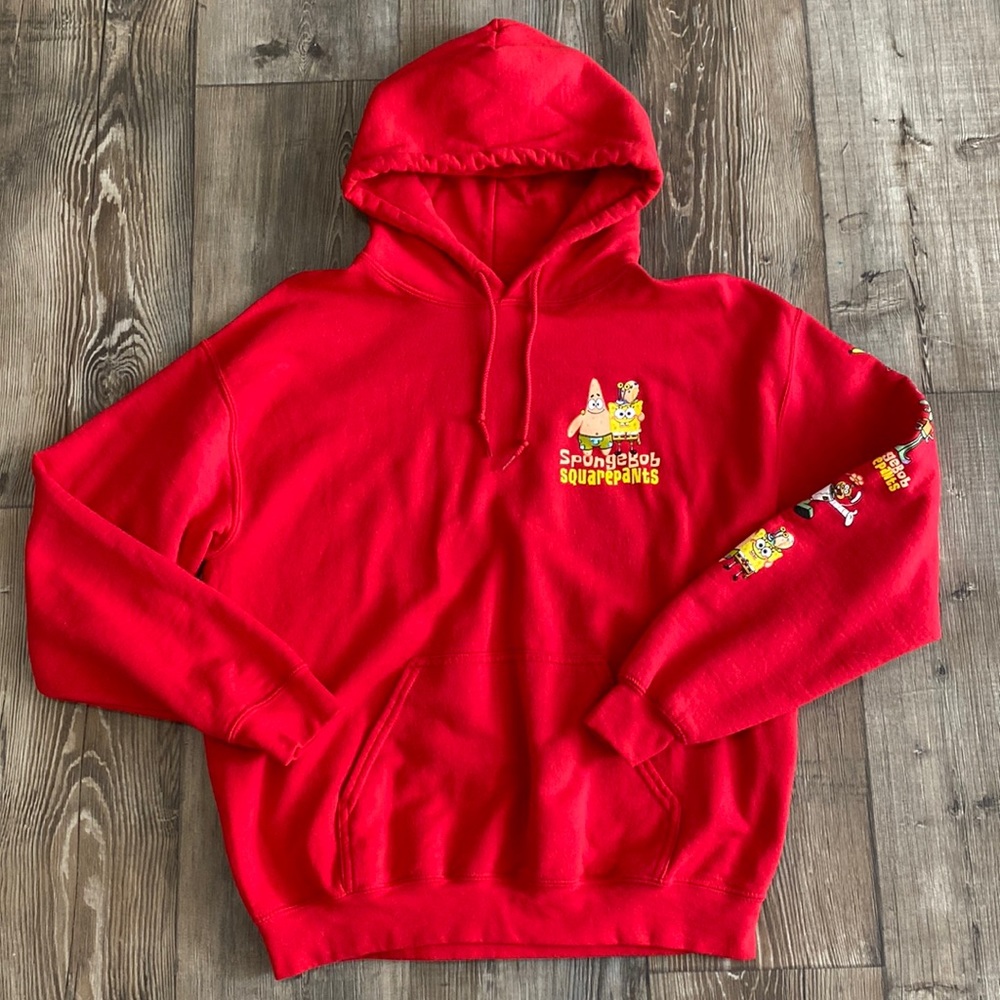 Spongebob Squarepants Red Hoodie - Gem